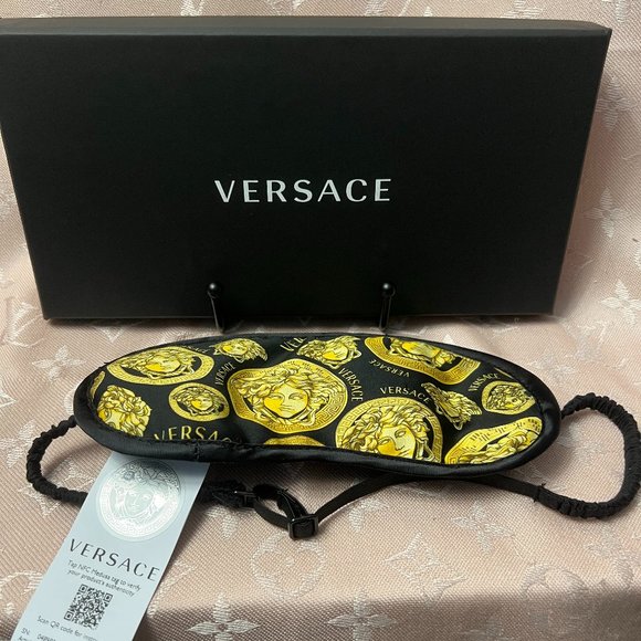 Versace | Accessories | Nwt Versace Sleeping Mask | Poshmark